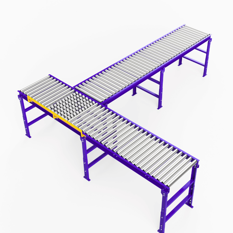 Gravity Roller Conveyor Systems Stainless Steel Gravity Roller
